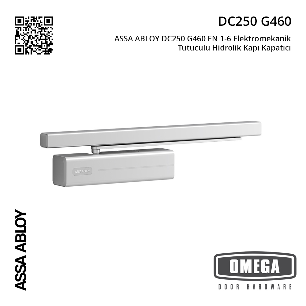 ASSA ABLOY DC250 G460 EN 1-6 Elektromekanik Tutuculu Hidrolik Kapı ...