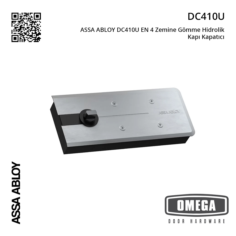 ASSA ABLOY DC410U EN 4 Zemine Gömme Hidrolik Kapı Kapatıcı - Omega Door ...