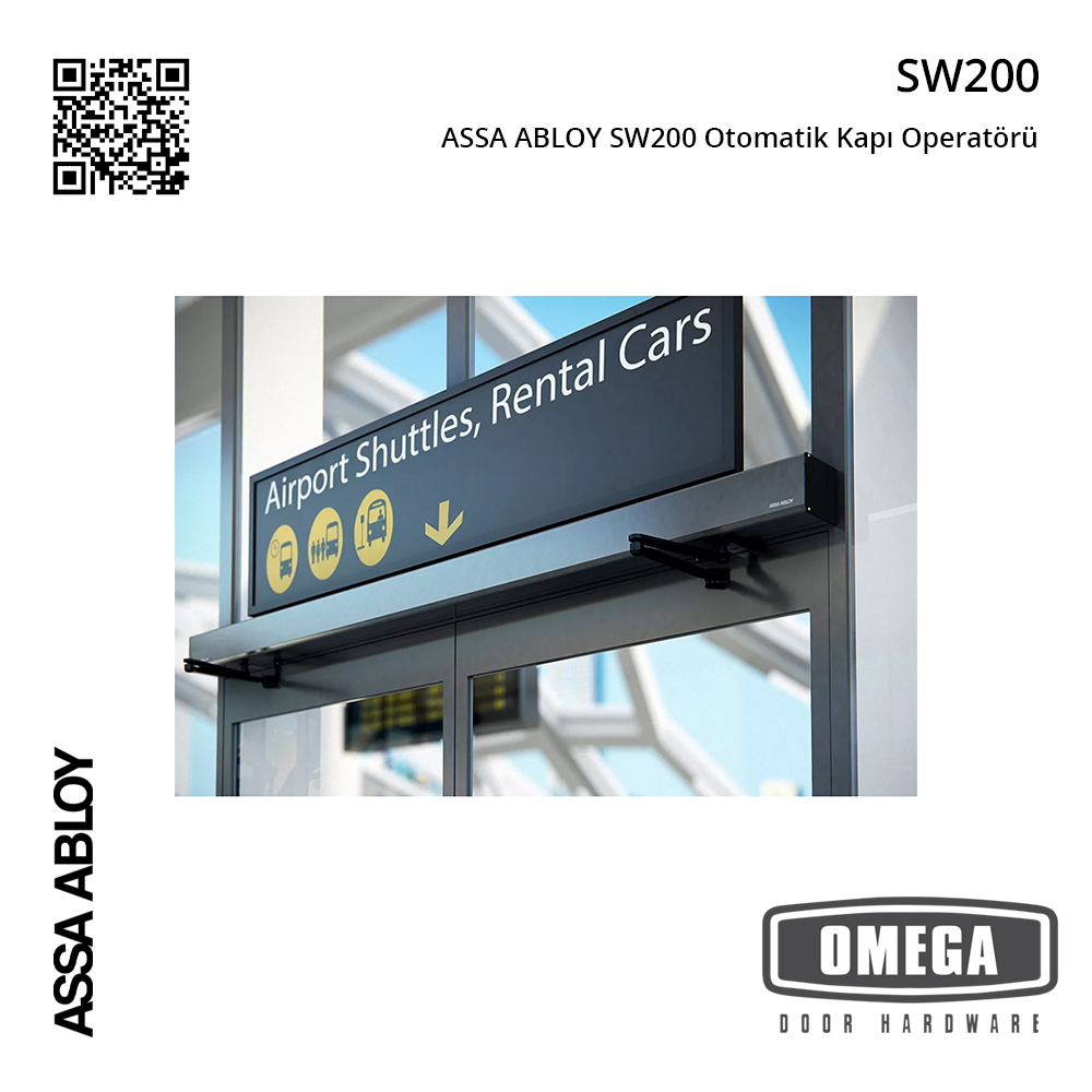 ASSA ABLOY SW200 Otomatik Kapı Operatörü - Omega Door Hardware