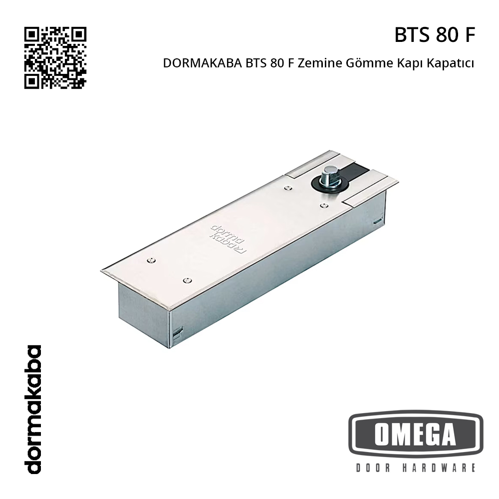 DORMAKABA BTS 80 F Zemine Gömme Kapı Kapatıcı / Hidroliği - Omega Door ...