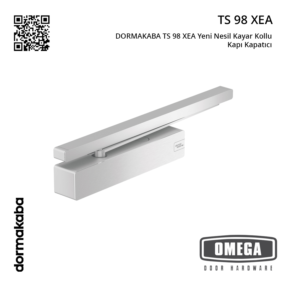 DORMAKABA TS 98 XEA Yeni Nesil Kayar Kollu Kapı Kapatıcı - Omega Door ...