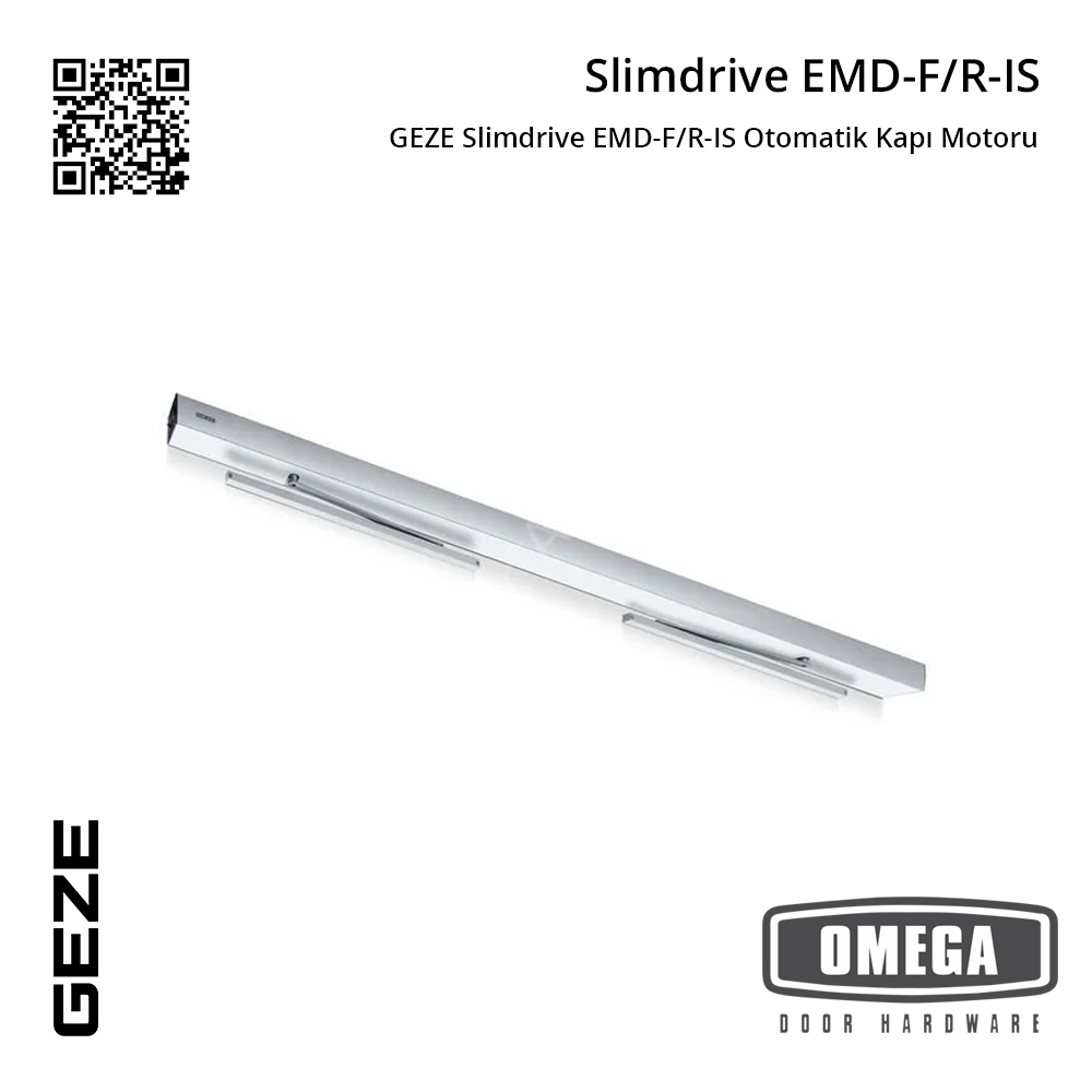 GEZE Slimdrive EMD-F/R-IS Otomatik Kapı Motoru - Omega Door Hardware
