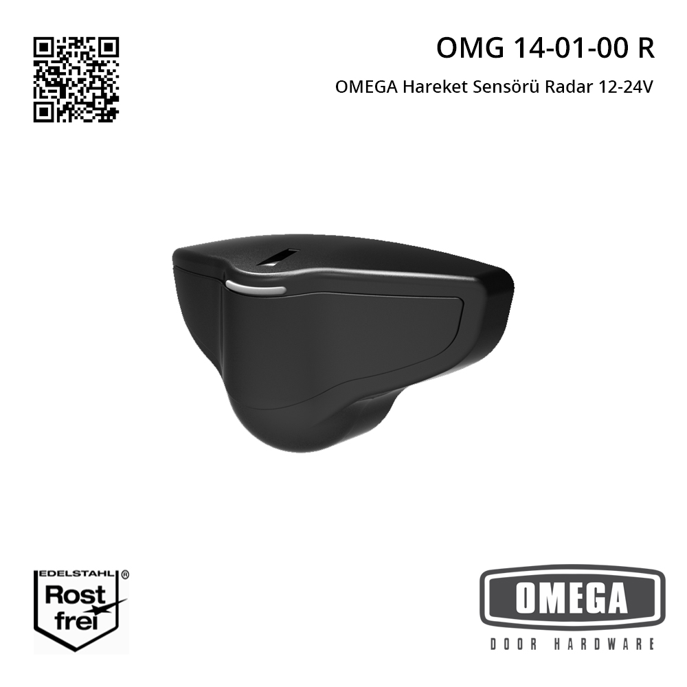 OMEGA Hareket Sensörü Radar 12-24V - Omega Door Hardware