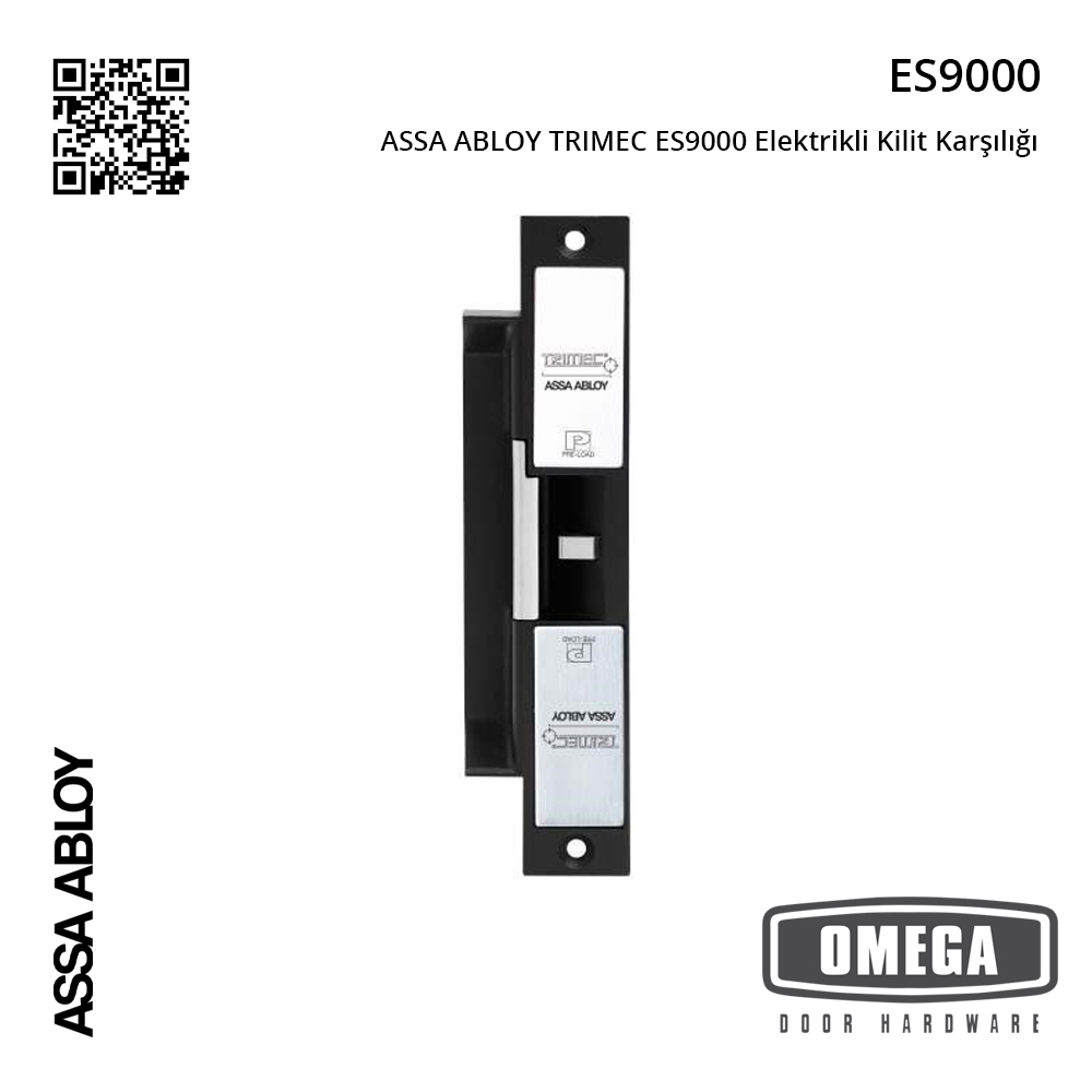 ASSA ABLOY TRIMEC ES9000 Elektrikli Kilit Karşılığı - Omega Door Hardware