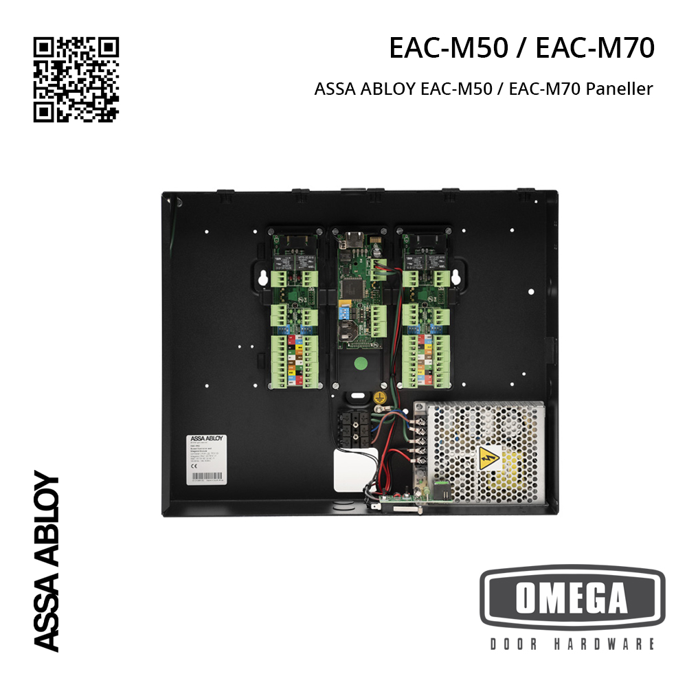 ASSA ABLOY EAC-M50 / EAC-M70 Paneller - Omega Door Hardware