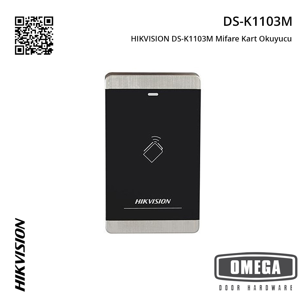 HIKVISION DS-K1103M Mifare Kart Okuyucu - Omega Door Hardware
