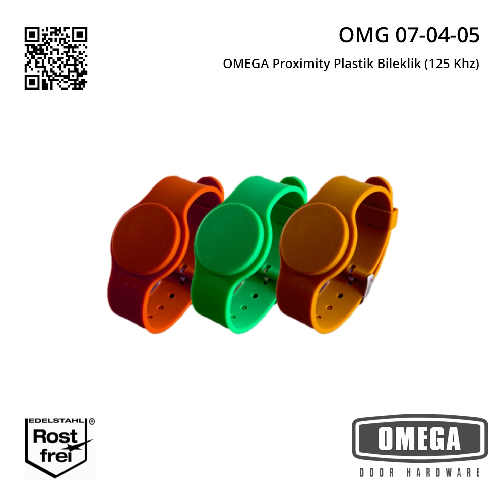 OMEGA Proximity Plastik Bileklik (125 Khz) - Omega Door Hardware