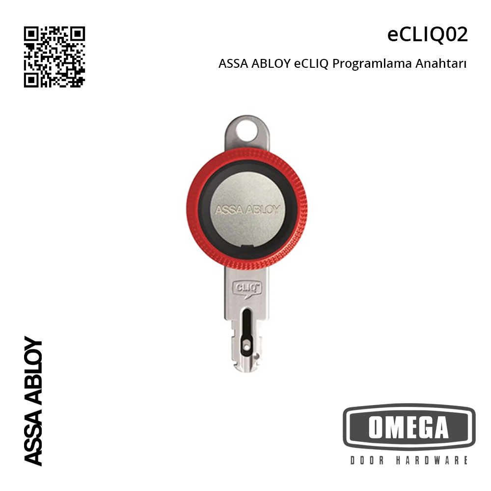 ASSA ABLOY eCLIQ Programlama Anahtarı - Omega Door Hardware