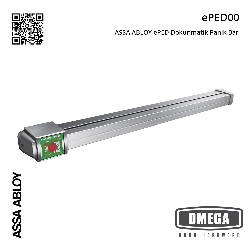 ASSA ABLOY ePED Dokunmatik Panik Bar - Omega Door Hardware