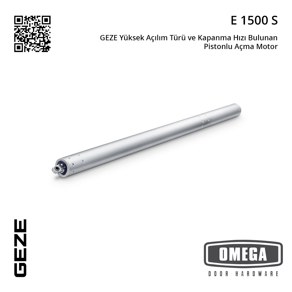 GEZE Yüksek Açılım Türü ve Kapanma Hızı Bulunan Pistonlu Açma Motor ...