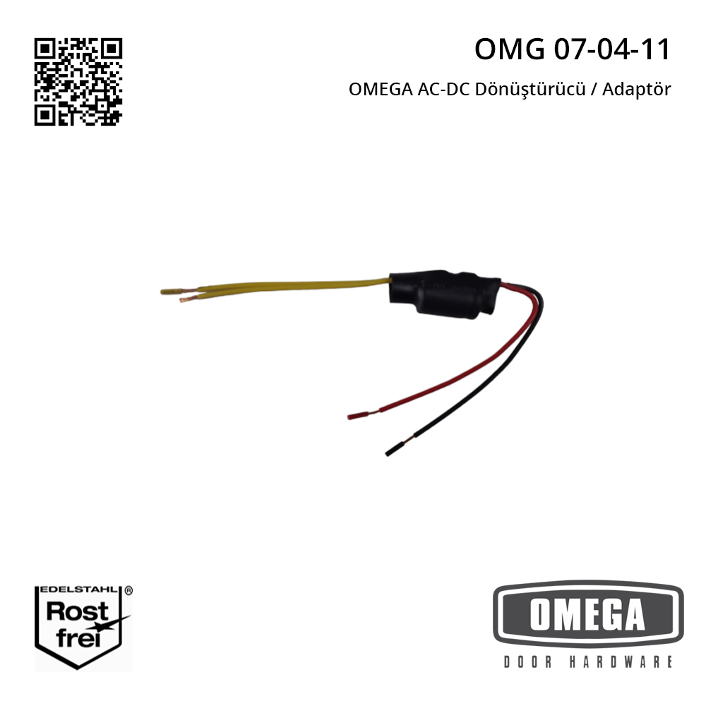 OMEGA AC-DC Dönüştürücü / Adaptör - Omega Door Hardware